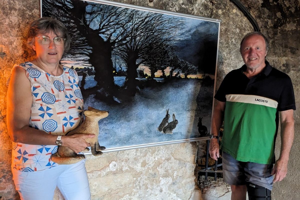 Caroline et Christian Daché présentent leur exposition Nature sensible ...