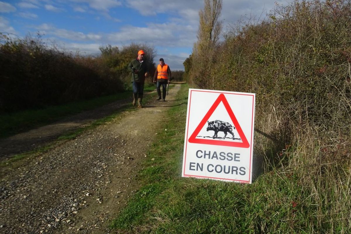 Panneau "Chasse en cours" : "il faut que chacun se signale" - Le Berry ...