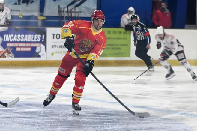 Hockey sur glace : Luca Bertrand, Ours à Villard-de-Lans devenu Renard ...