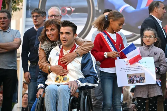 Mathieu Bosredon, champion de paracyclisme : "Un soir, mon fils m’a dit ...