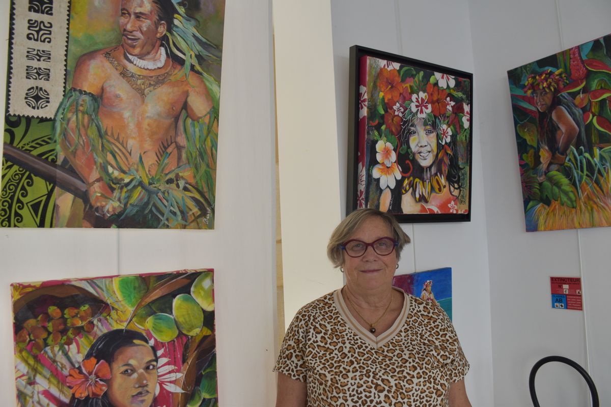 Tout l’univers pictural, coloré et joyeux, de Viviane Barbin, à la ...