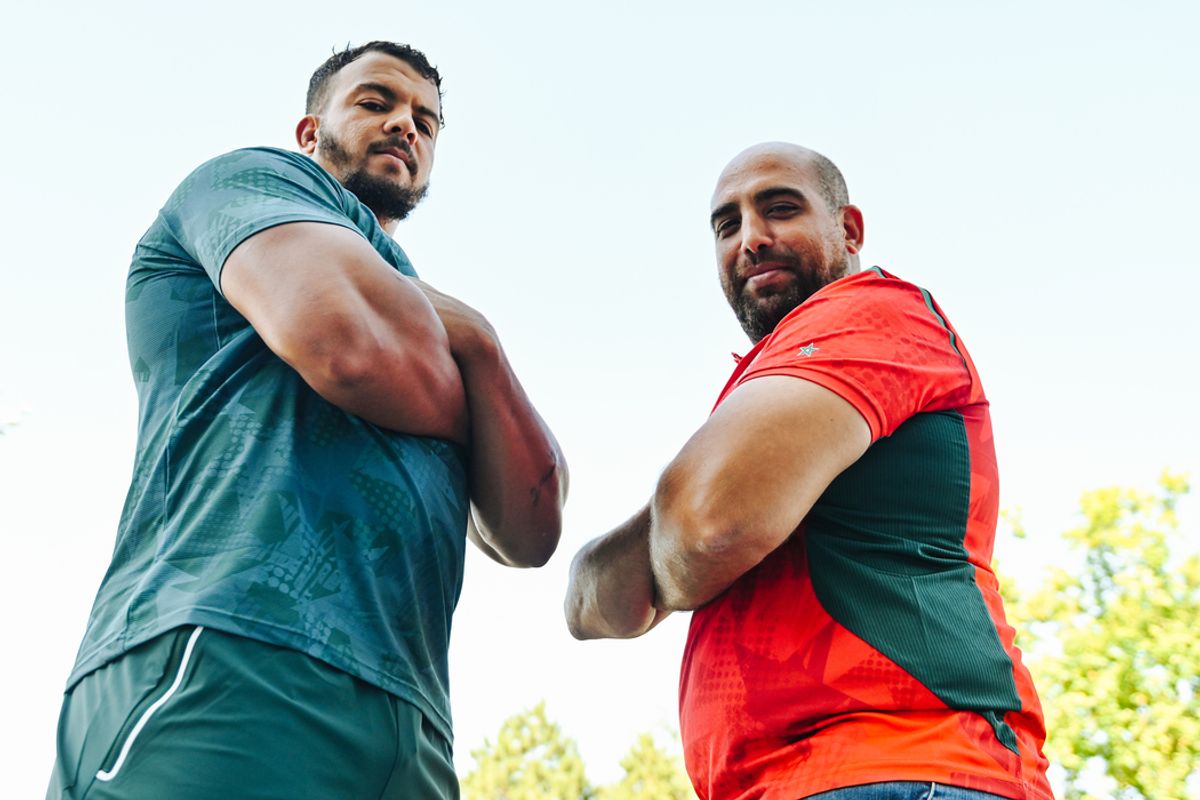 Moncef Harouch, Clermontois et coach de lutte de l'équipe marocaine ...
