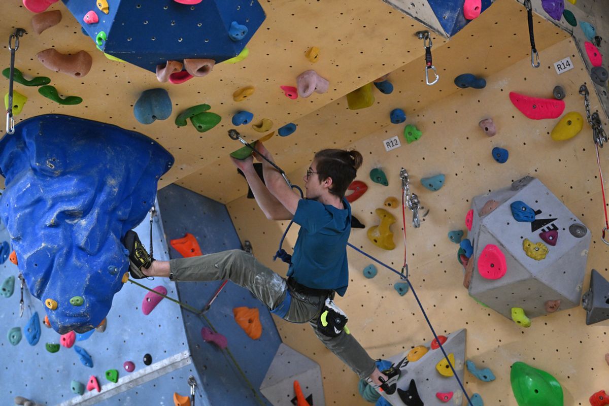 Escalade : Les deux frères Nathan et Clément Bolon ont commencé à ...