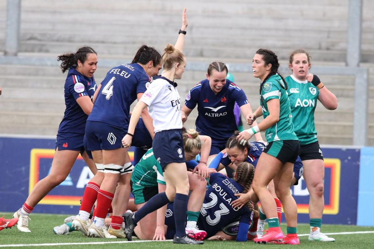 Tournoi des VI Nations féminin de rugby : les Bleues gagnent d'entrée ...