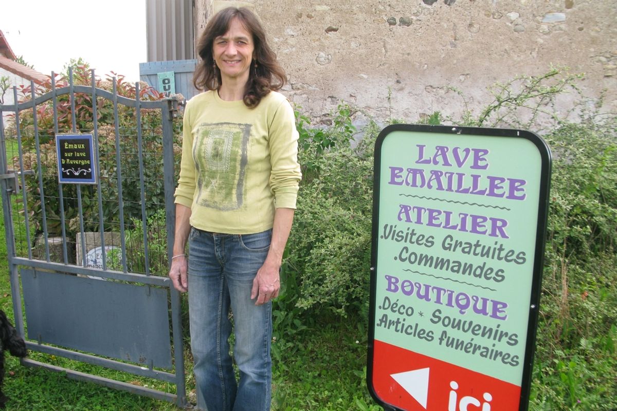 JENZAT. Initiation à la lave émaillée - La Montagne