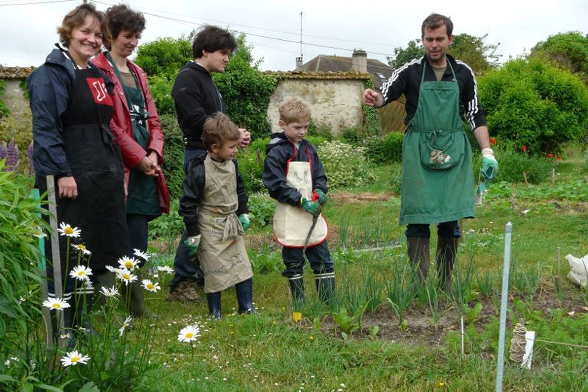 RAMBOUILLET. Animation nature à la ferme pédagogique de l’établissement ...