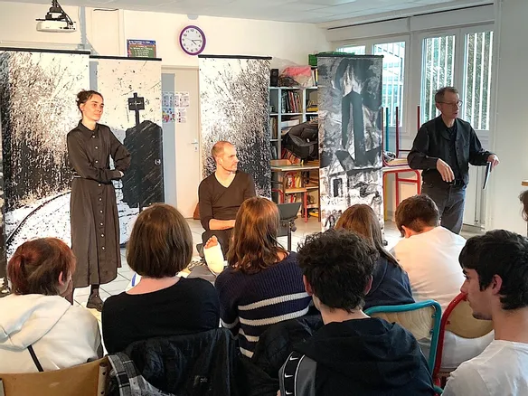 Lecture théâtrale et devoir de mémoire - La Montagne