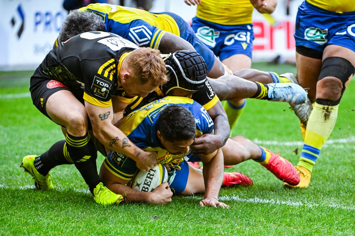 ASM Clermont : le retour en force de George Moala face à La Rochelle ...