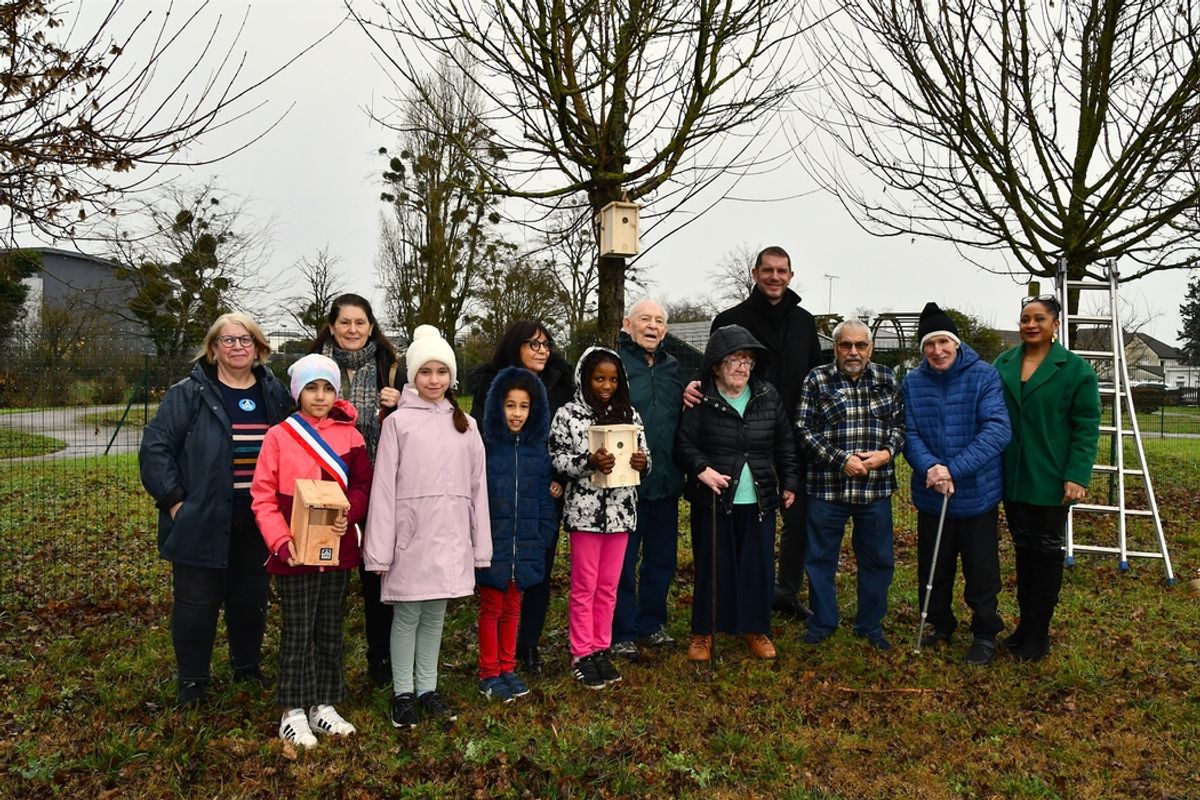 Des nichoirs installés à Raymond-Poulin - La République du Centre
