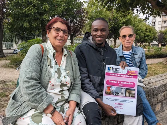 Aboubacar Conde, le Vierzonnais compagnon d'Emmaüs qui rêve de devenir ...