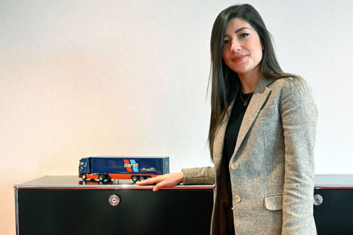 Lina Deret, 27 ans, directrice générale du groupe Deret depuis un an ...