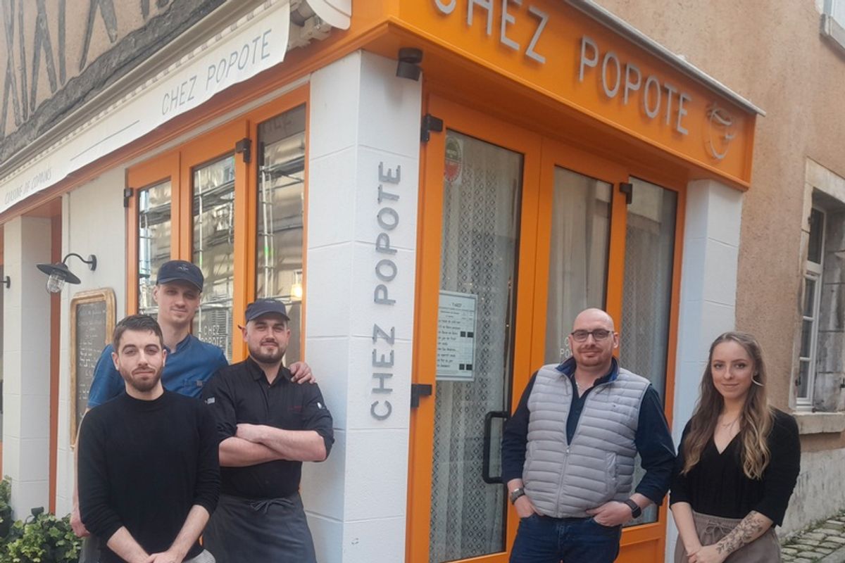 Chez Popote, un nouveau restaurant a ouvert, rue de la Poissonnerie, à ...