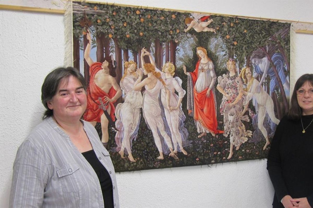 « Le Printemps » de Botticelli devient une tapisserie - La Montagne