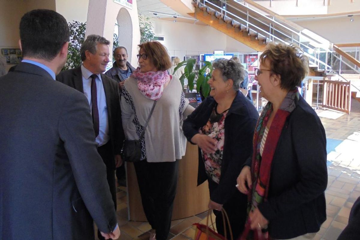 Gérard Hamel a rencontré des habitants hier - L’Écho Républicain