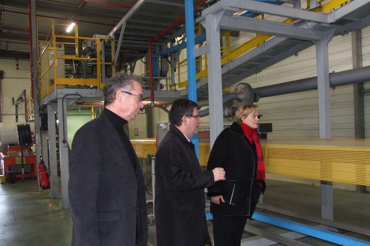 La préfète a visité les Ets Dagard - La Montagne