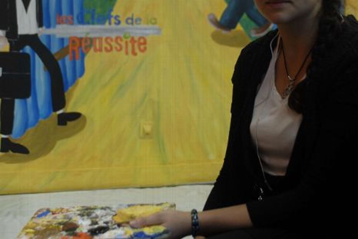 La Maison de l’emploi accueille une fresque murale réalisée par la ...