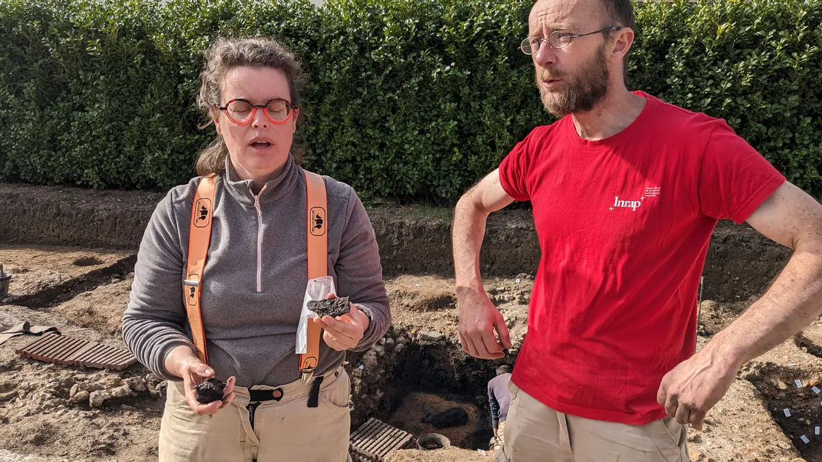"Une grande première" : à Dreux, des fouilles mettent au jour des ...