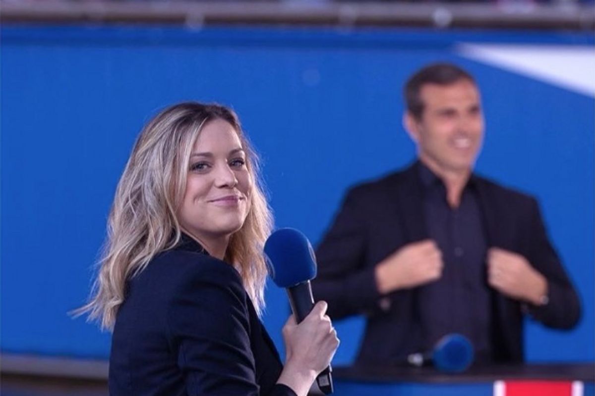 La journaliste Ambre Godillon touchée au visage par un projectile lors ...
