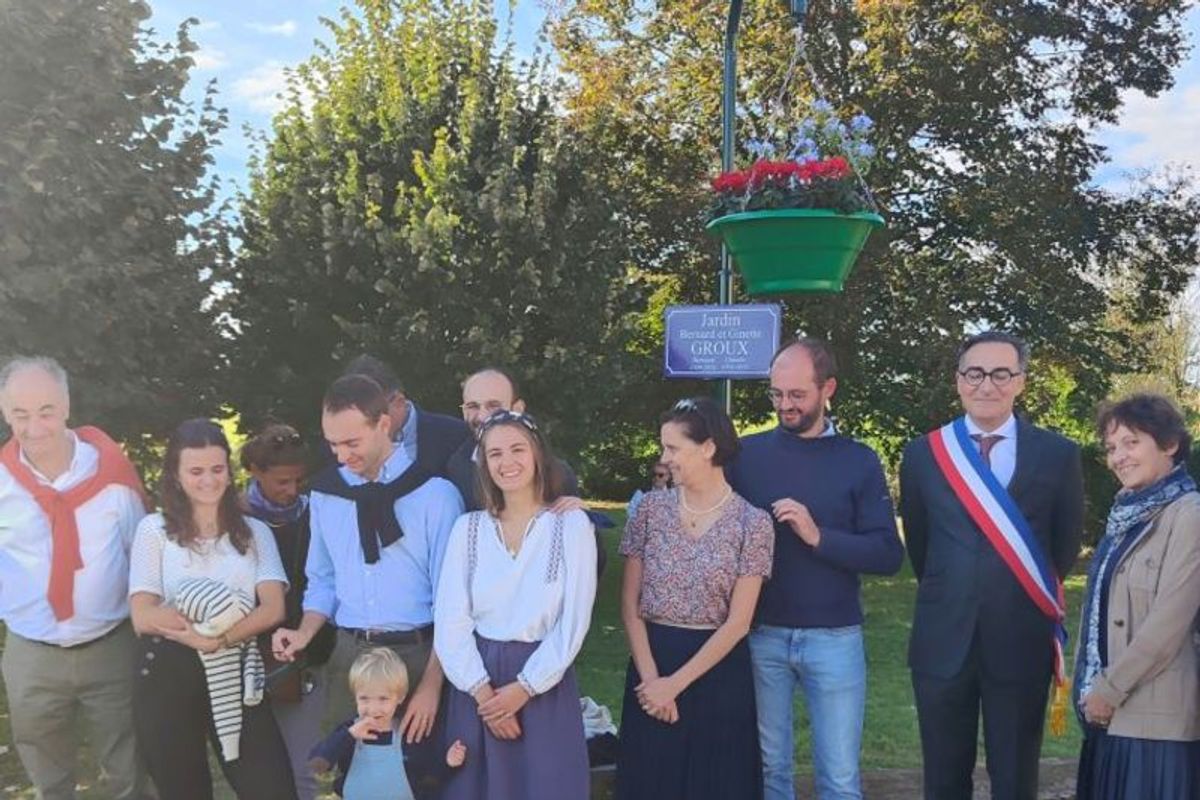 Un jardin pour honorer les époux Groux - Le Journal du Centre