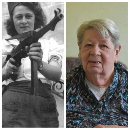 Libération de Chartres : à 94 ans, Simone Segouin, figure emblématique ...