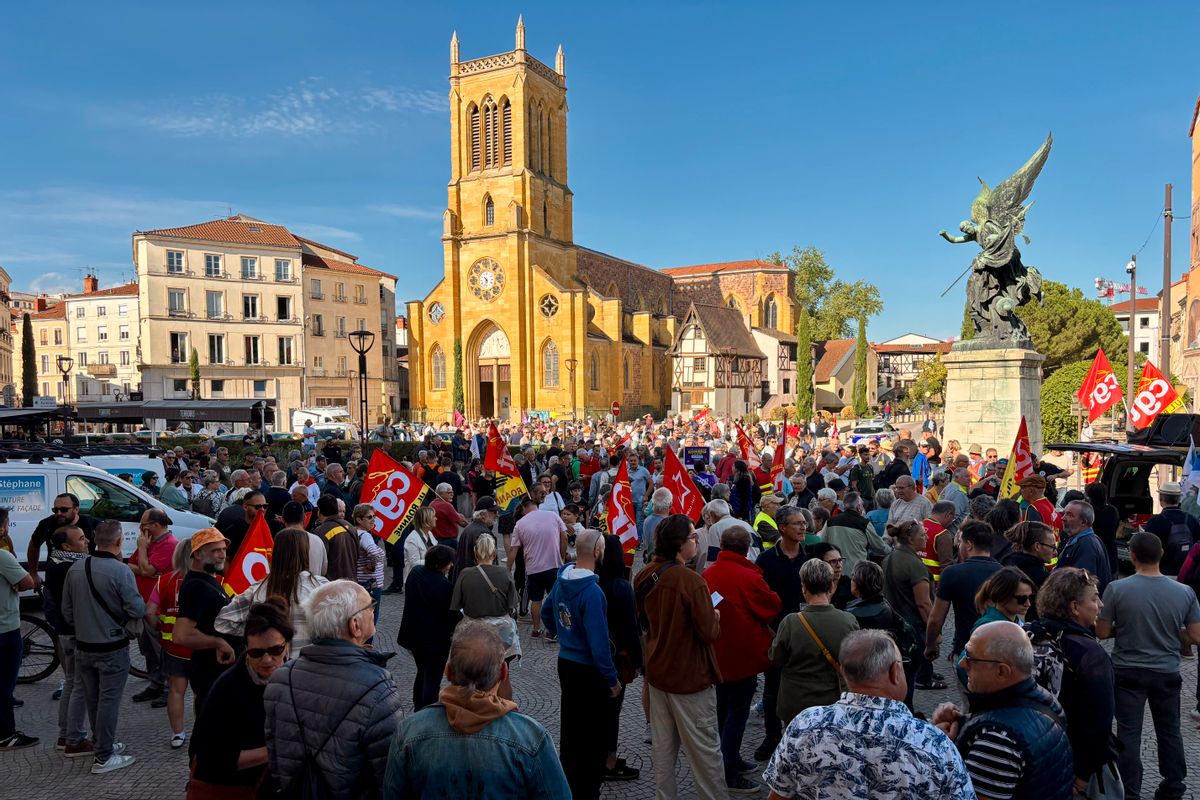 Mouvement du 10 septembre : un cortège bien fourni a défilé dans les ...