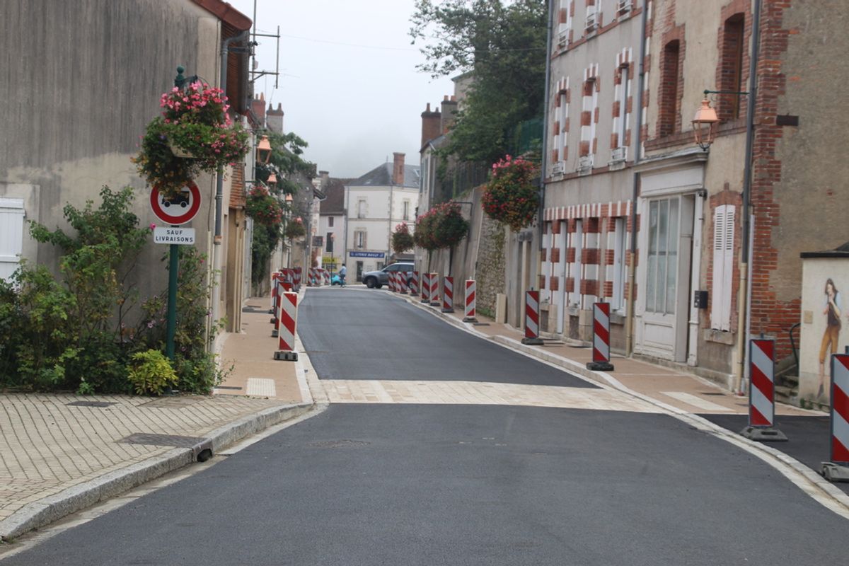La rue des Prés est ouverte, les travaux entrent dans leur dernière ...