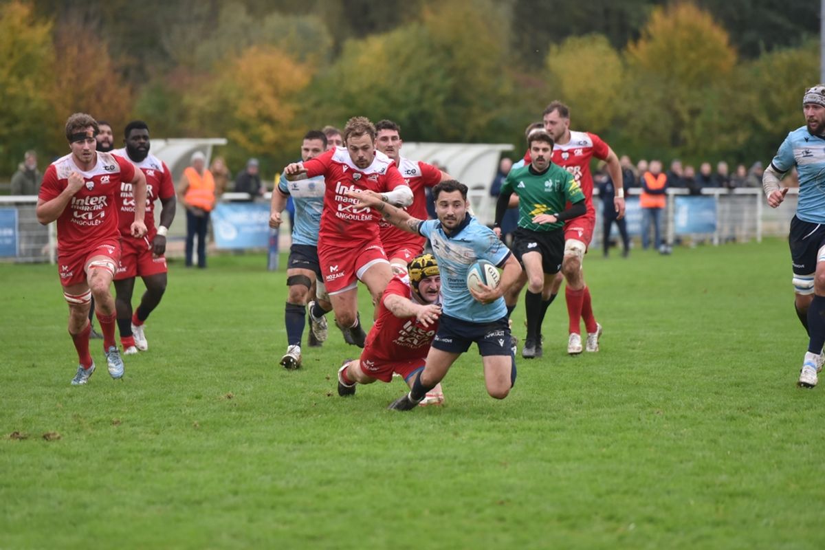 Le C'Chartres Rugby lorgne sa neuvième victoire de la saison, face à ...