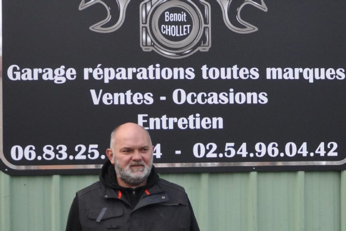 Benoît Chollet a ouvert son garage - Le Berry Républicain