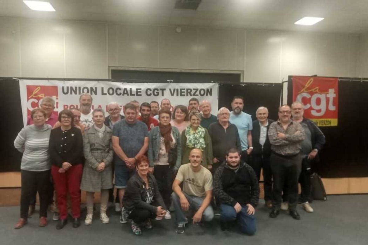 L’union locale CGT de Vierzon a présenté son nouveau bureau et compte ...