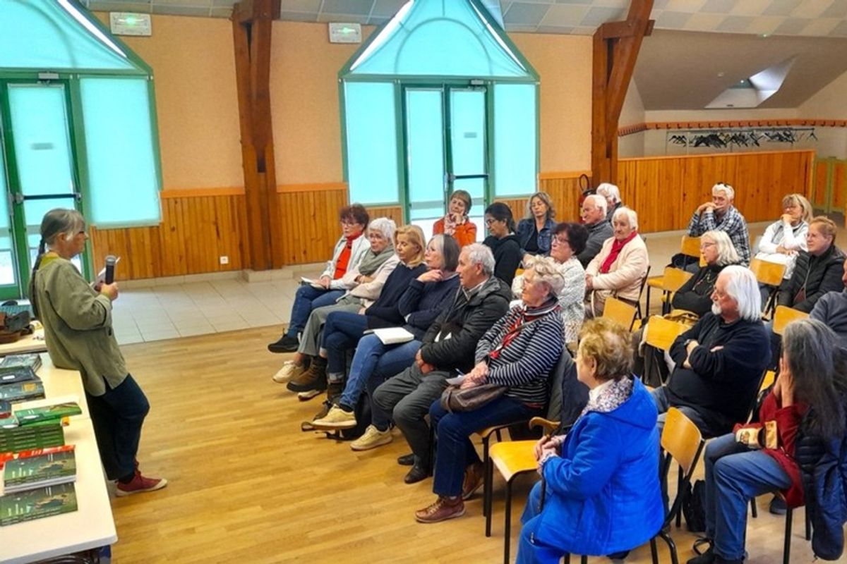 Meilhards : Marie-France Houdart présente "Limousin, terre promise" sur ...