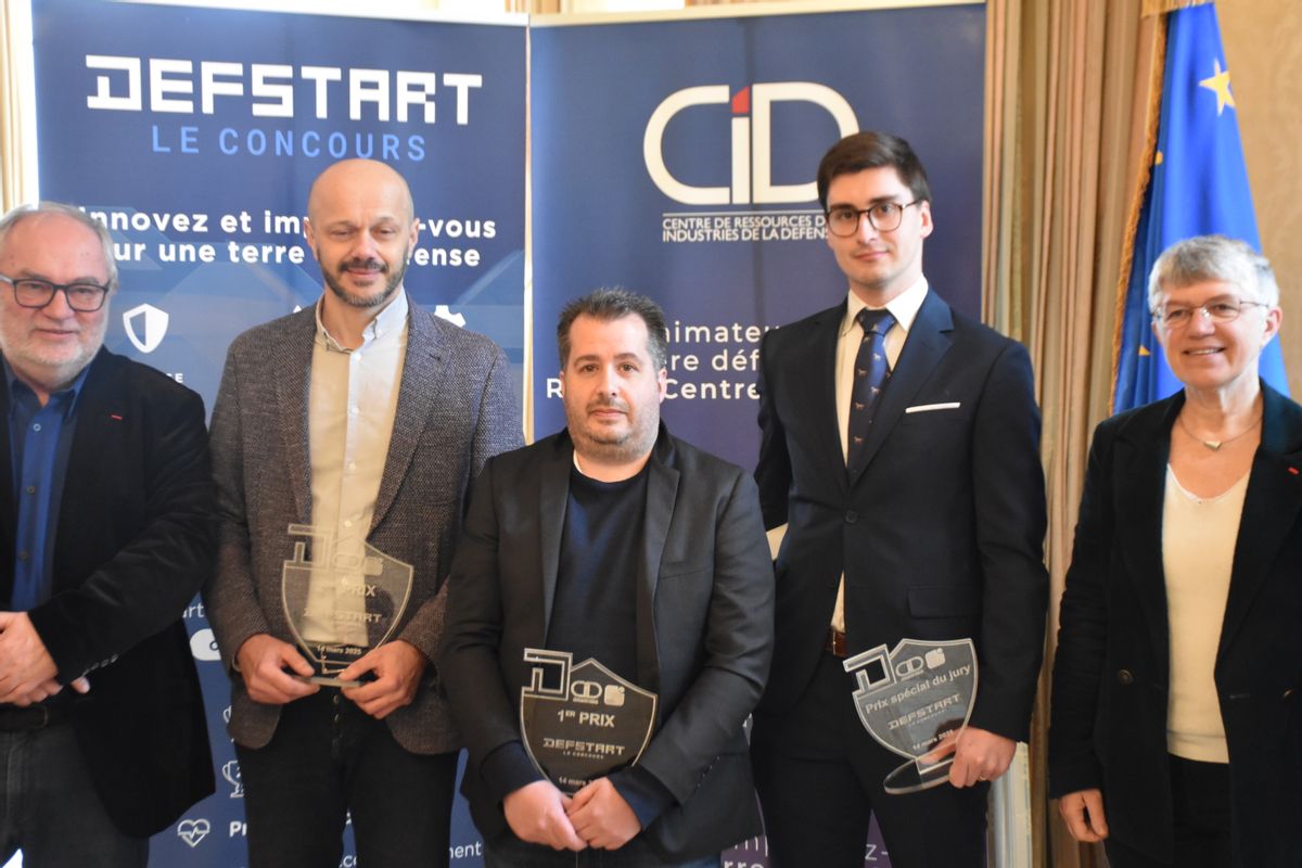 L'innovation au service de la Défense : trois start-up récompensées au concours Defstart de ...