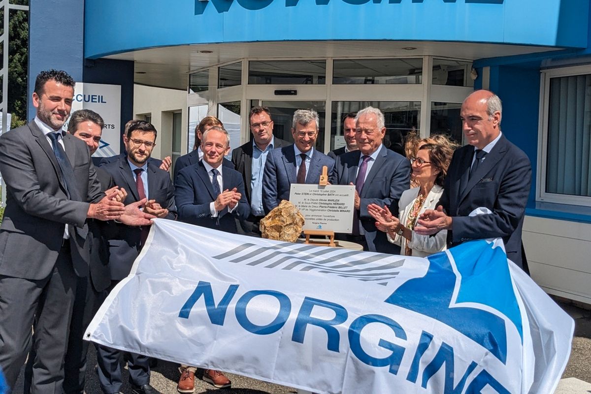 Norgine Pharma investit 18 millions d'euros sur son site, à Dreux : à ...