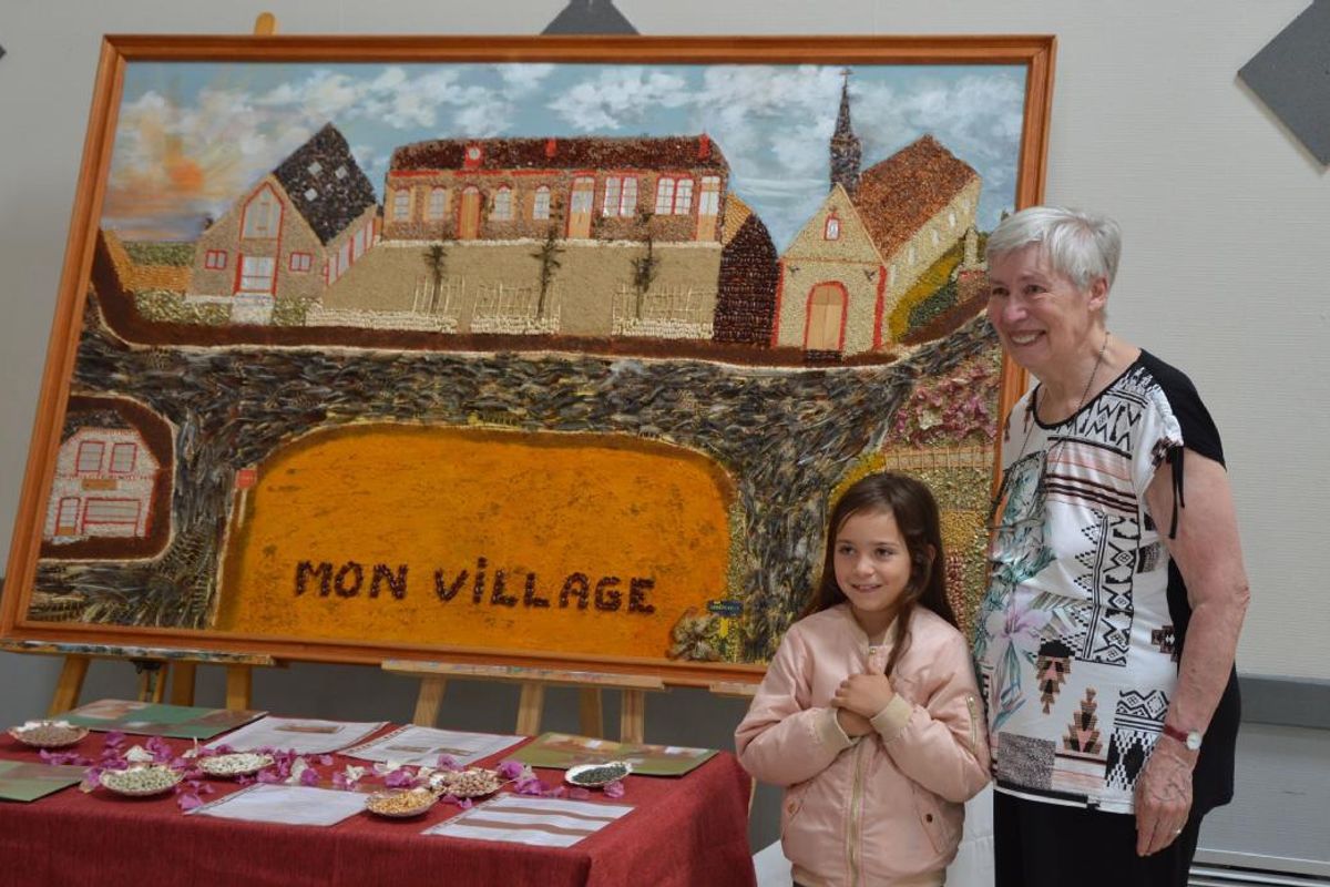 Trente ans après, Francine revient pour inaugurer son tableau - L’Écho ...