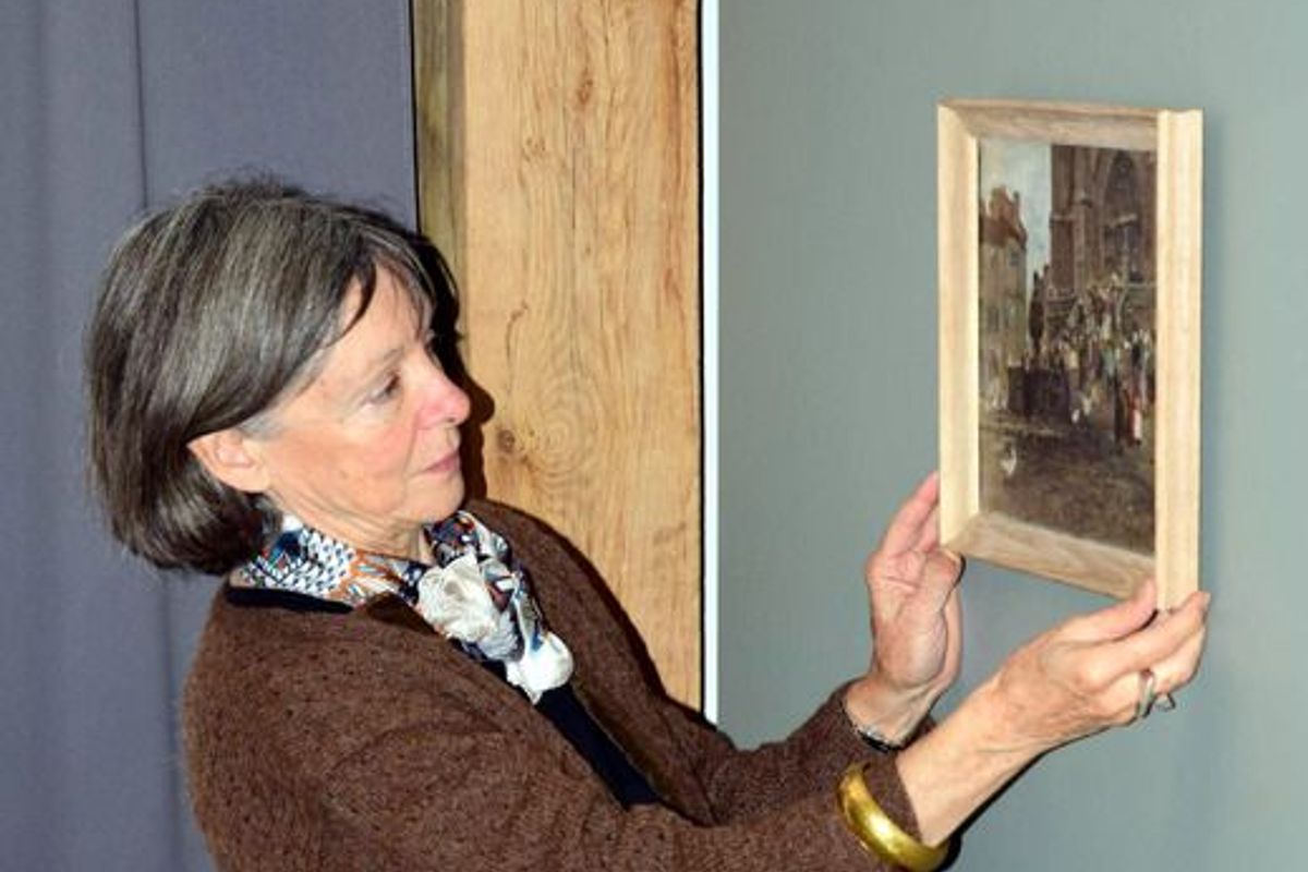 Le célèbre peintre Armand Charnay célébré à Bourron-Marlotte, en région ...
