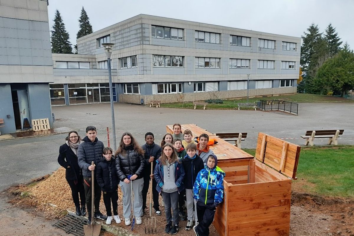 SAINT ELOY LES MINES. Le collège A.-Varenne adopte le compostage - La Montagne