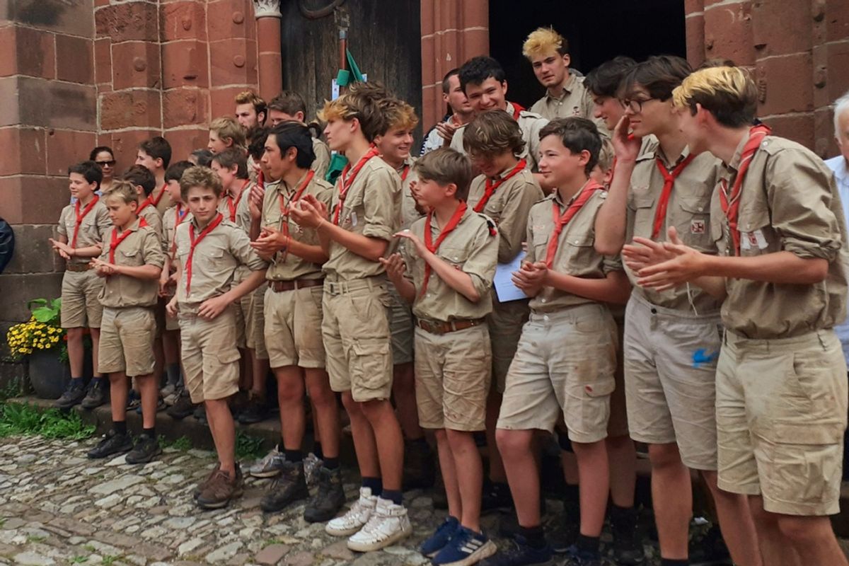 Les scouts ont chanté pour la bonne cause - La Montagne