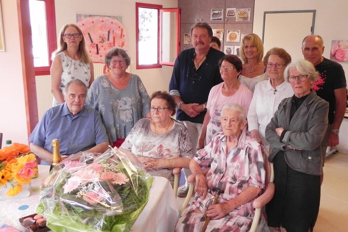 Valentine Hubert vient d’avoir 100 ans - L’Écho Républicain