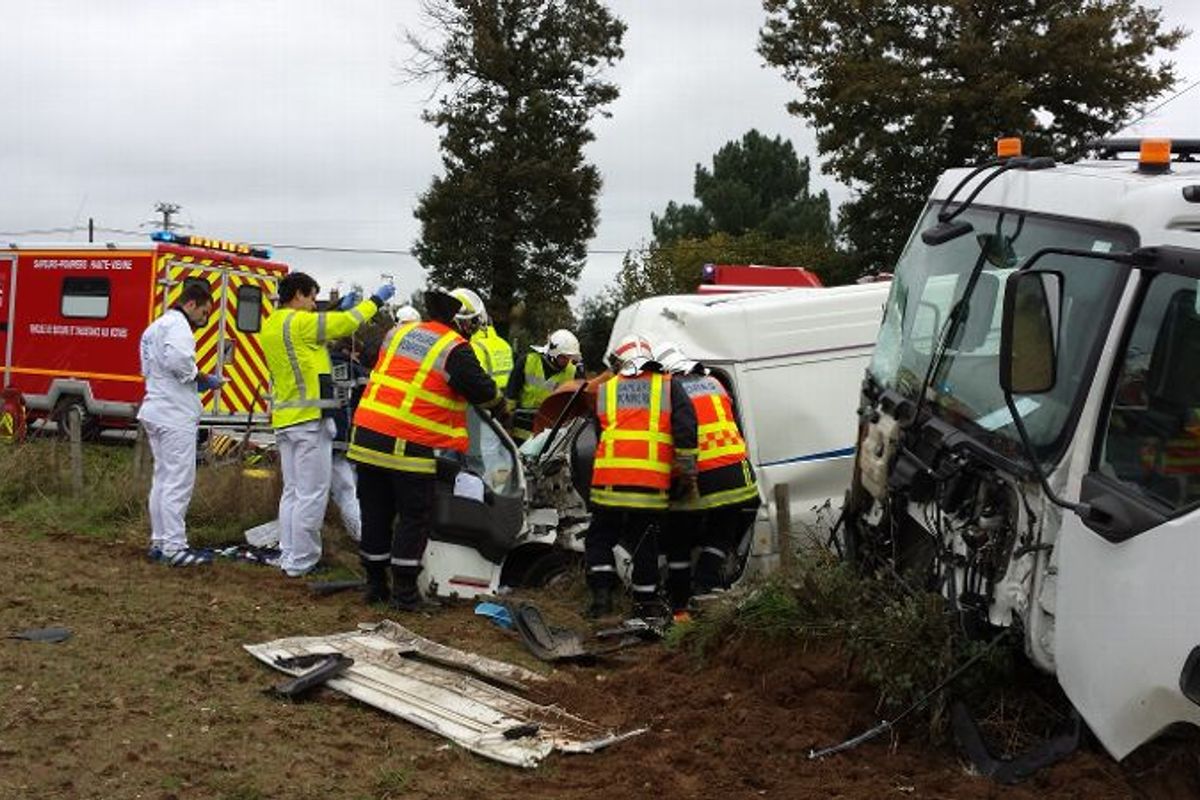 Accident sur la RN145 à Droux : un mort et trois blessés graves - La Montagne