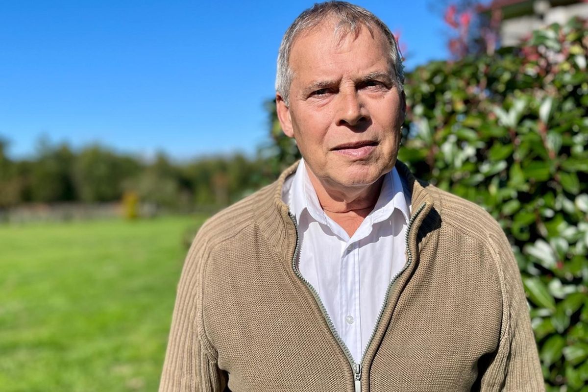 Bernard Brun, un gendarme à la retraite à la mairie de Châteauneuf-la ...