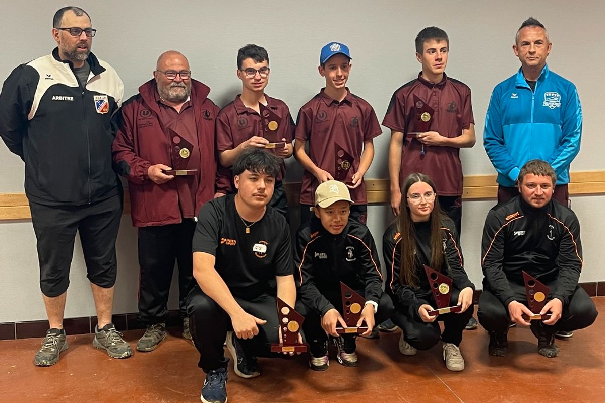 Les jeunes de la Pétanque champions du Puy-de-Dôme et qualifiés en Aura ...
